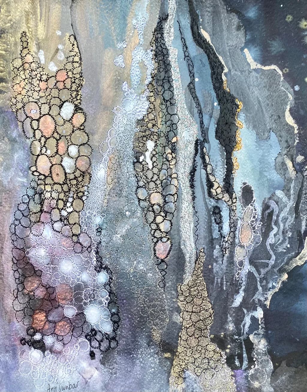 Drooling patterns by Ann Dunbar