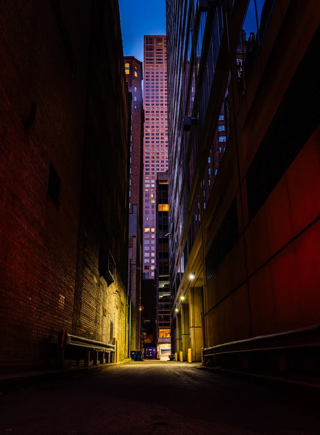 Blue Hour Alley by John Lazo