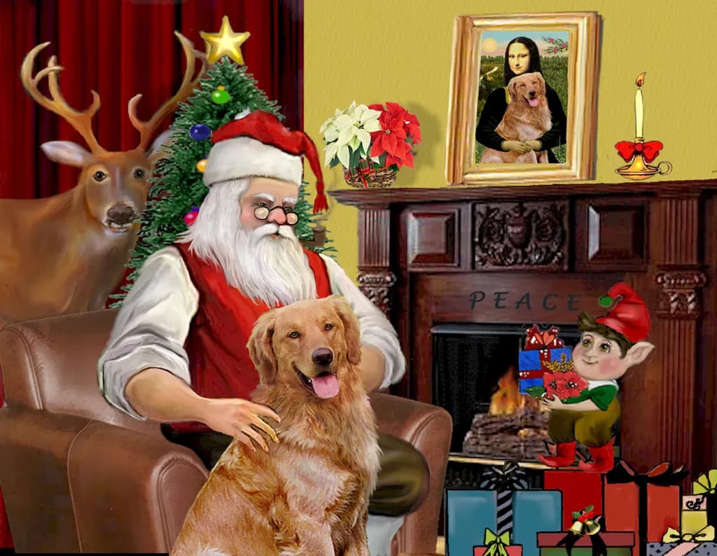 Santa's Cozy Companion by Jean B. Fitzgerald