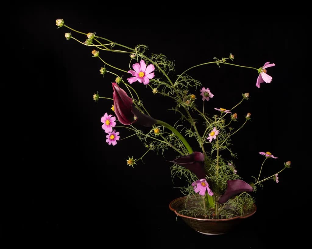 Ikebana Harmony by Jeri Abel Photo Art