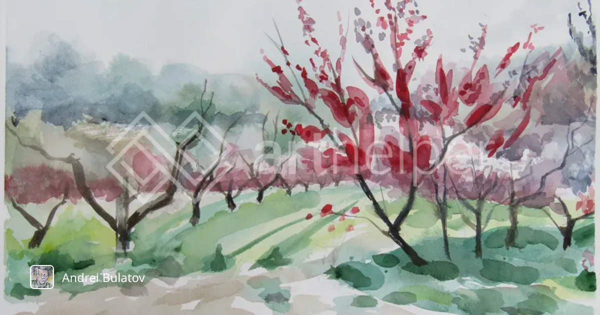 Peach Blossom by Andrei Bulatov