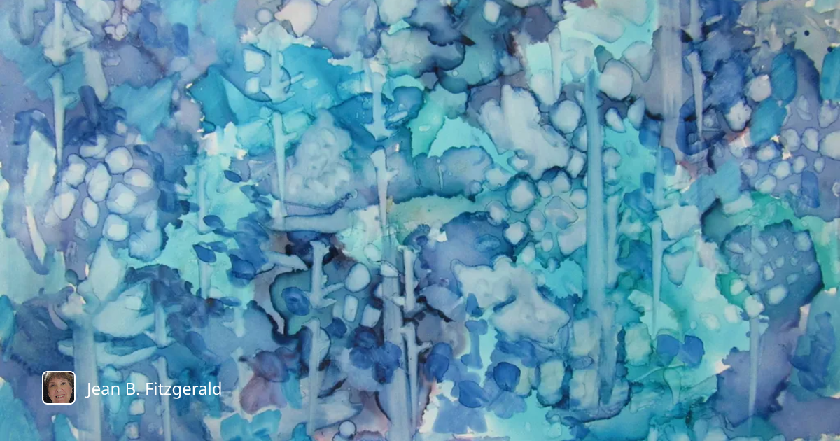 Blue Forest by Jean B. Fitzgerald