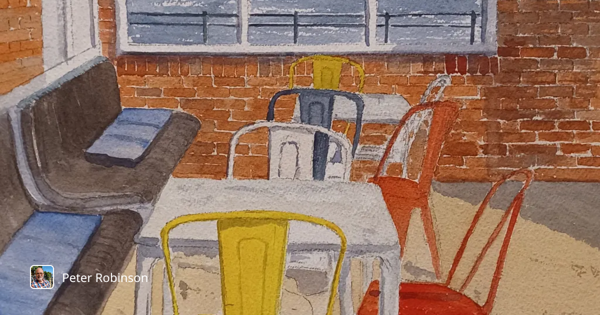 Floral Hall Cafe (Hornsea) by Peter Robinson